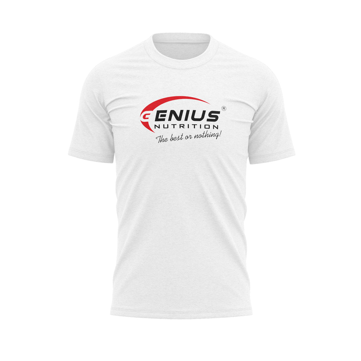 White Genius Nutrition® T-Shirt | Genius Nutrition® Europe